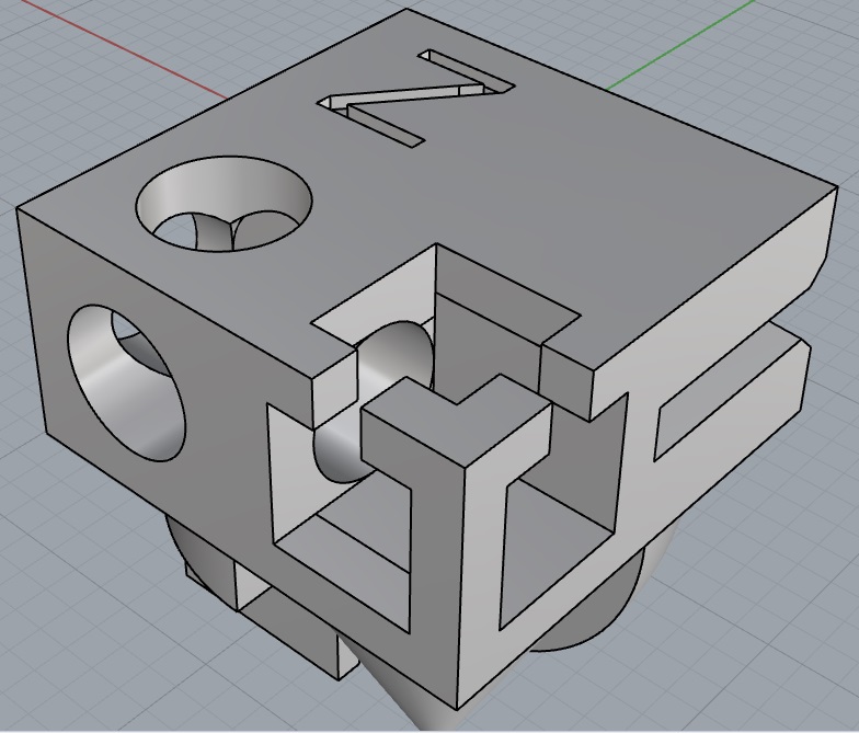 Test Cube 20 mm by Zavadnoy | Download free STL model | Printables.com