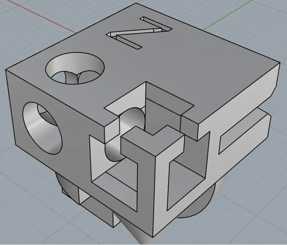 Test Cube 20 mm by Zavadnoy | Download free STL model | Printables.com