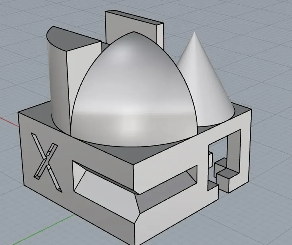 Test Cube 20 mm by Zavadnoy | Download free STL model | Printables.com