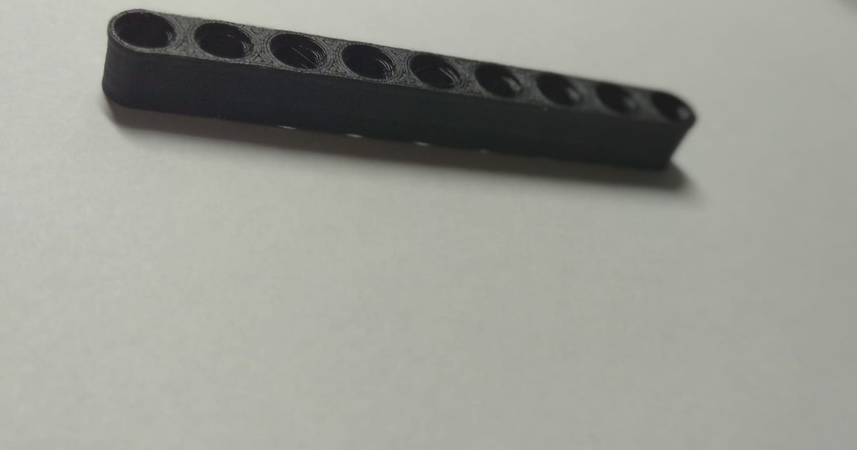 lego technic beam 9x1 by kubikulak31 | Download free STL model ...