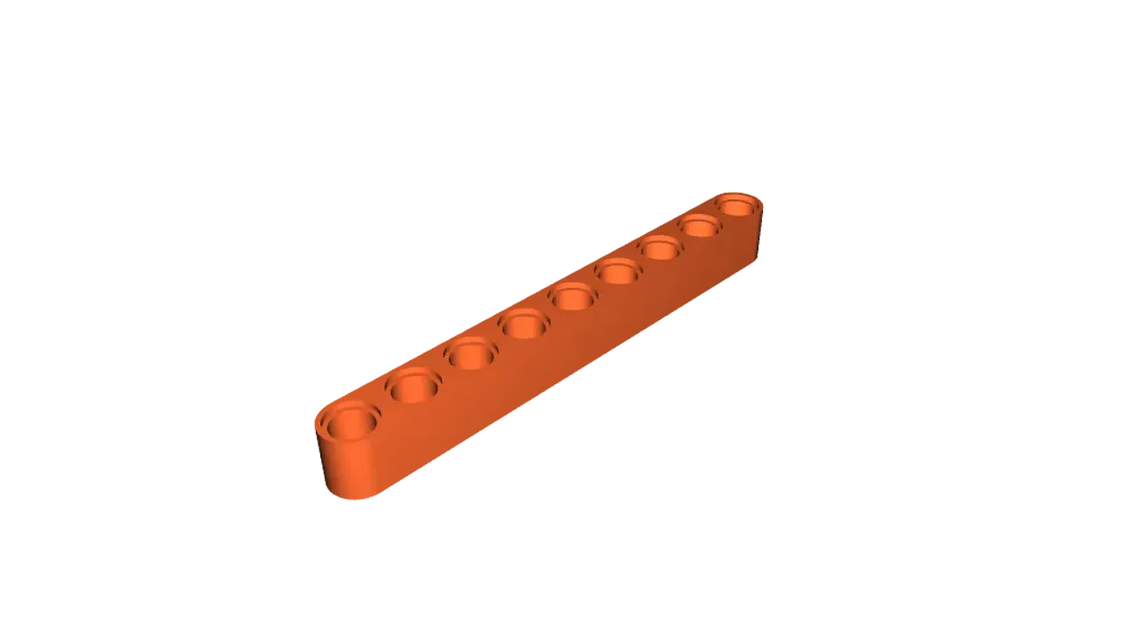 lego technic beam 9x1 by kubikulak31 | Download free STL model ...