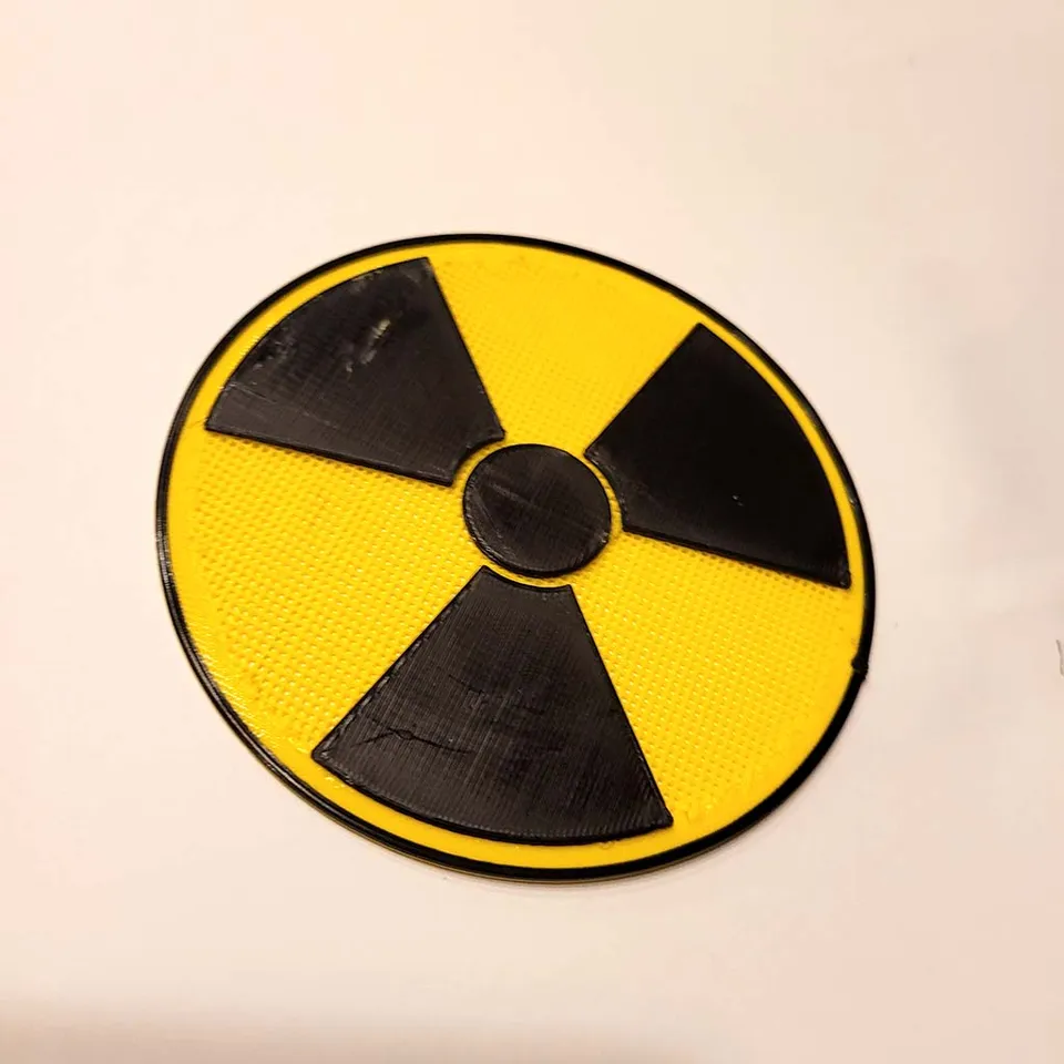 nuclear symbol by 3D-maker | Download free STL model | Printables.com