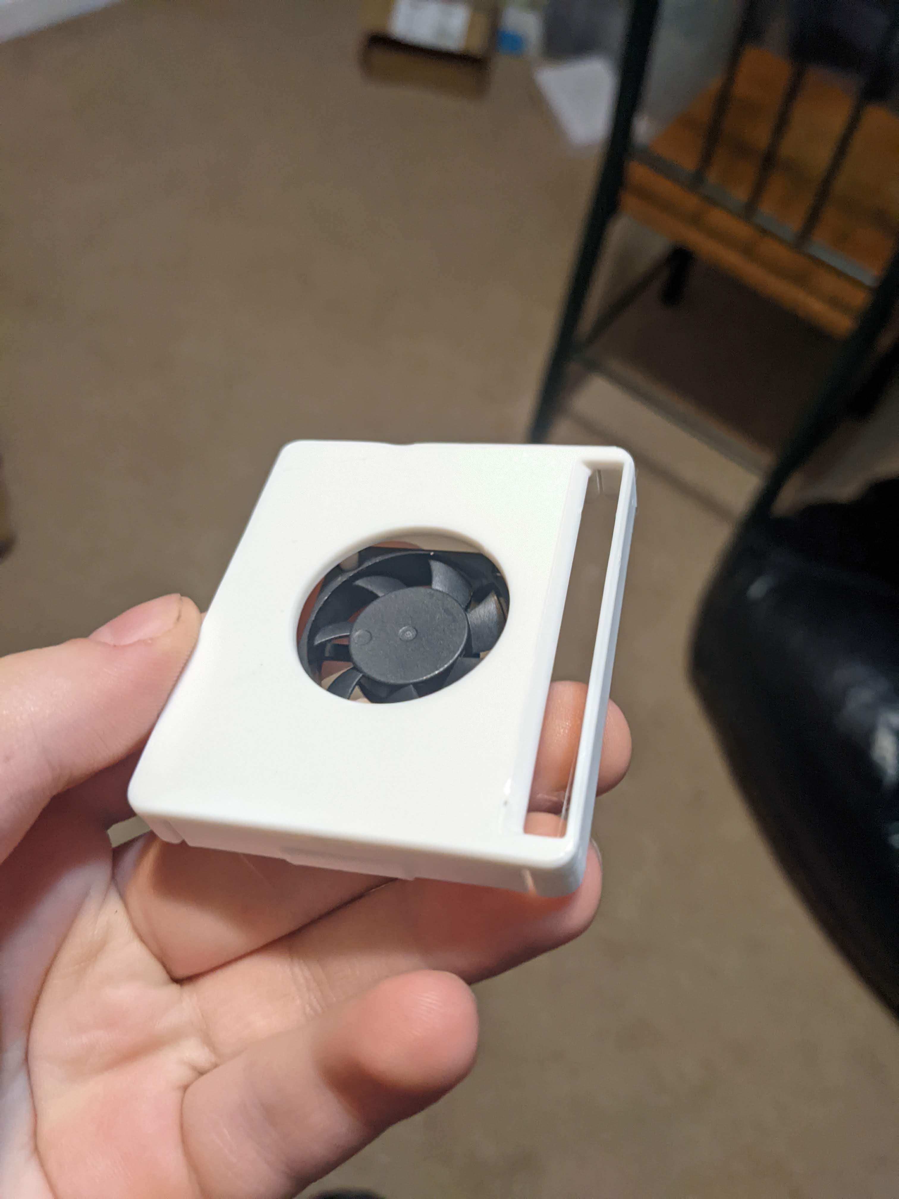 30mm Fan and GPIO module for snap together Rpi case by randomt3chguy ...