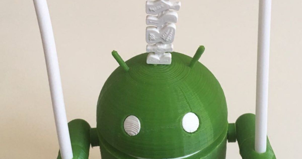 Posable Android Rennes Robot by Nicolas Ledez | Download free STL model ...