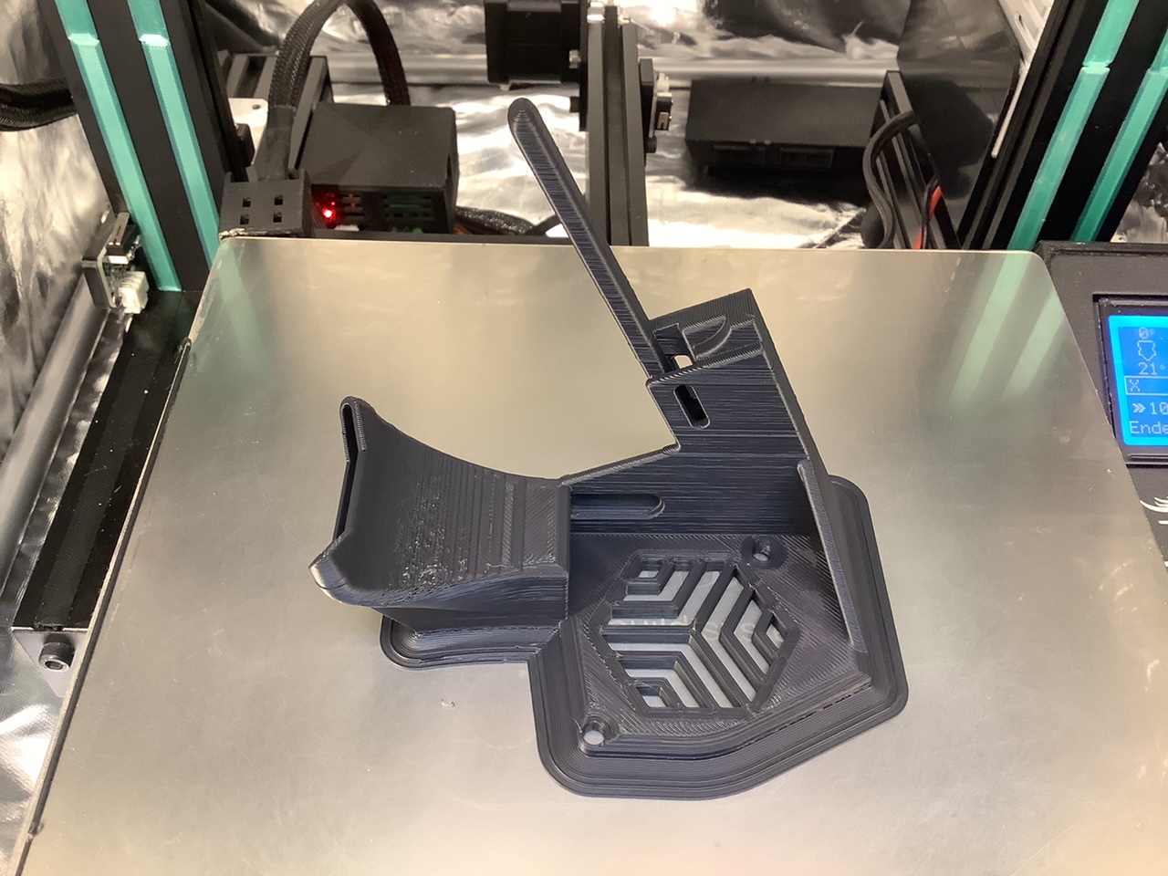 CR6-SE Cooling Duct Remixed with a Creality Logo Cutout by ...