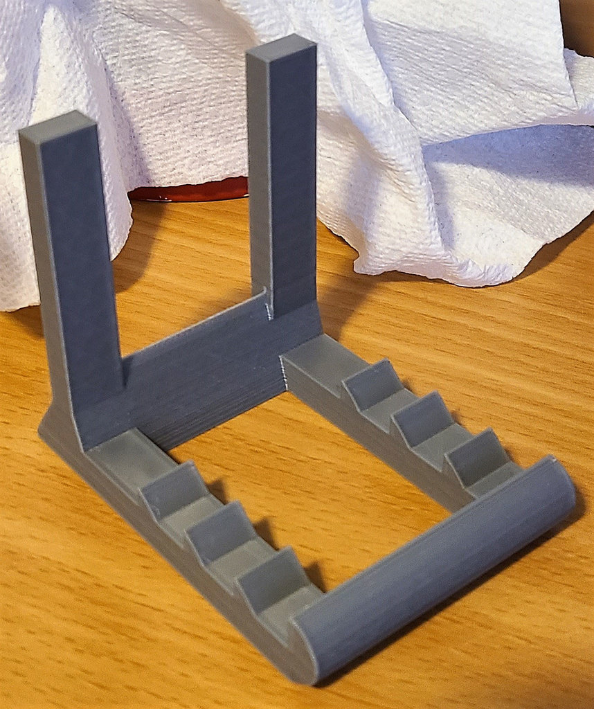 Basic Phone Stand Extended by ThunderTronH123 | Download free STL model ...