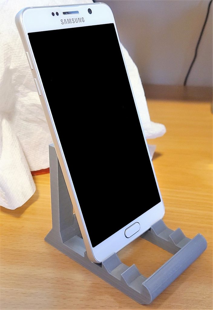 Basic Phone Stand Extended by ThunderTronH123 | Download free STL model ...