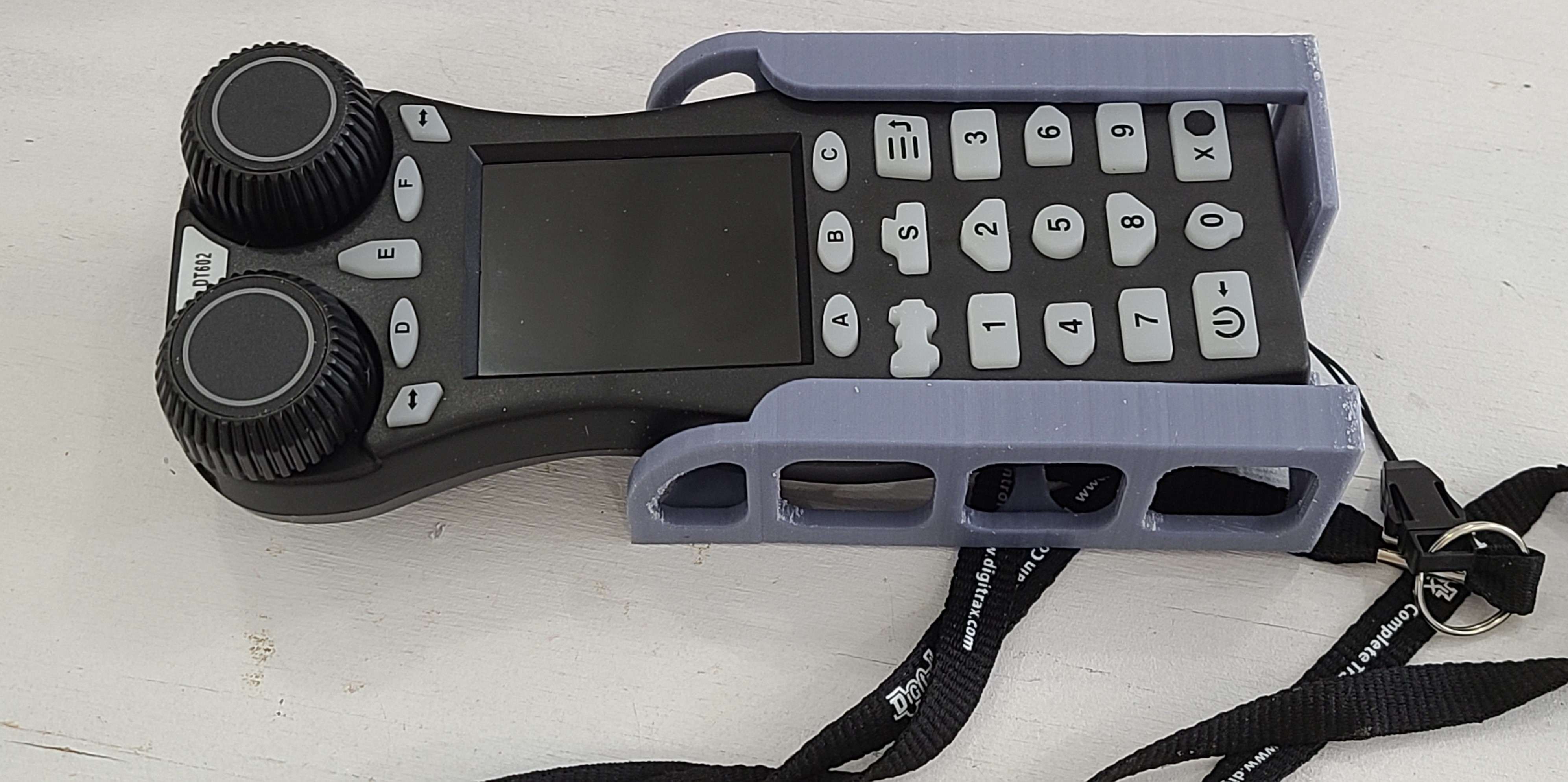 Digitrax Throttle Holder (DT600, DT500, UT4) by ThunderTronH123 ...