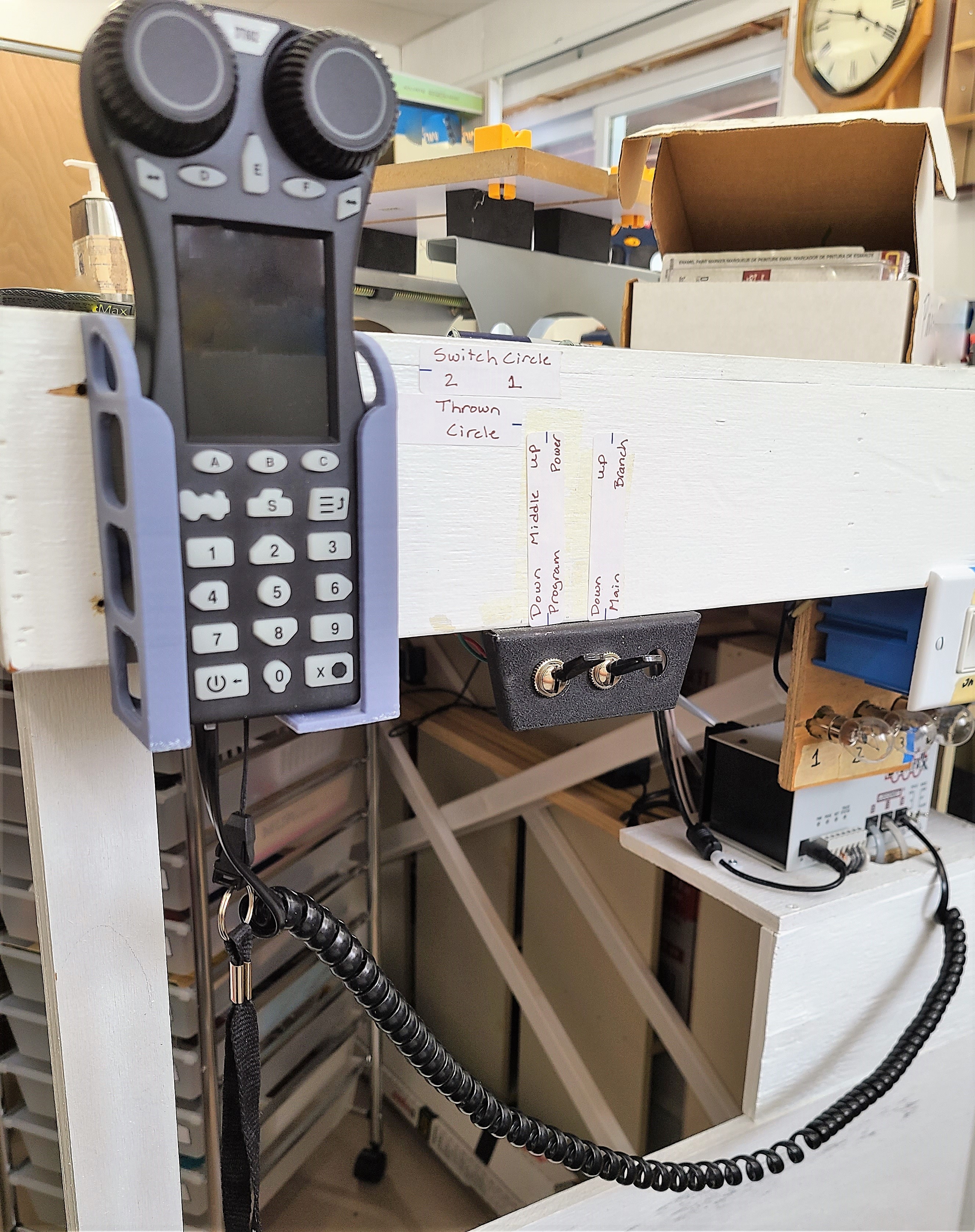 Digitrax Throttle Holder (DT600, DT500, UT4) by ThunderTronH123 ...