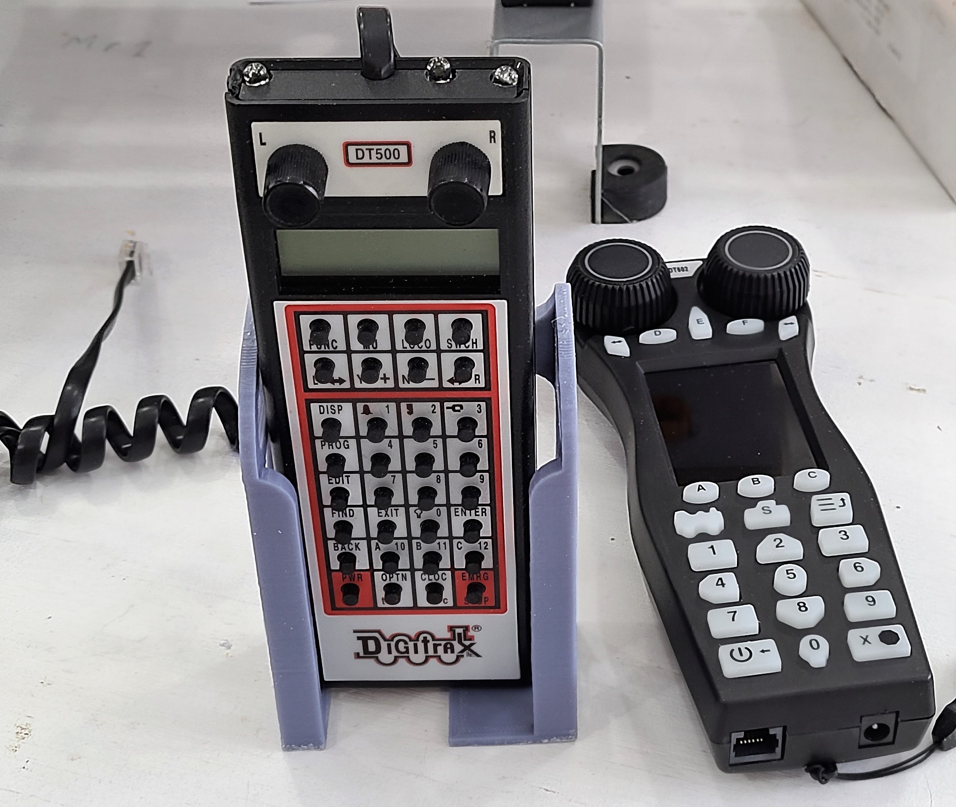 Digitrax Throttle Holder (DT600, DT500, UT4) by ThunderTronH123 ...