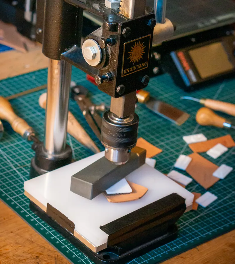 Leathercraft stamps, with handle for ink-stamping by JamesMayor ...