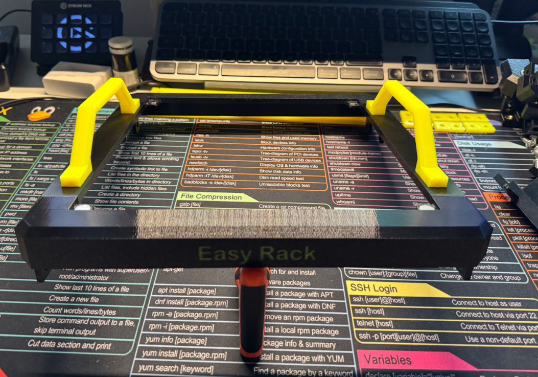 EasyRack - 10" Rack for network devices by sn0w | Download free STL ...