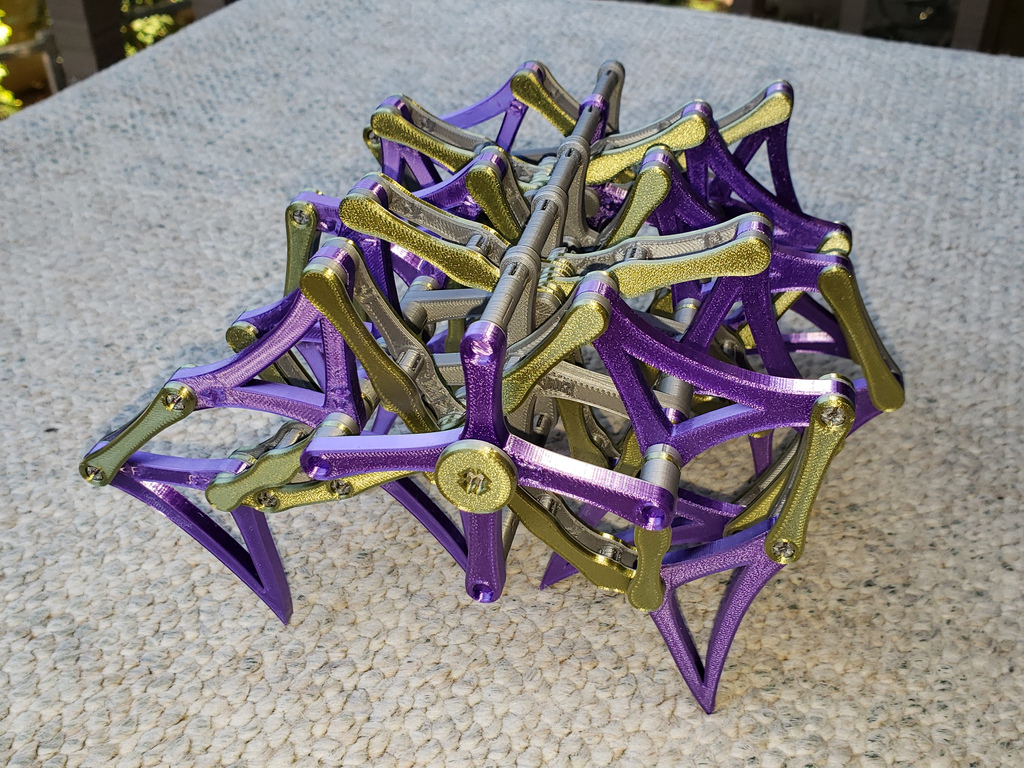 Parametric strandbeest in OpenSCAD by Anachronist | Download free STL ...