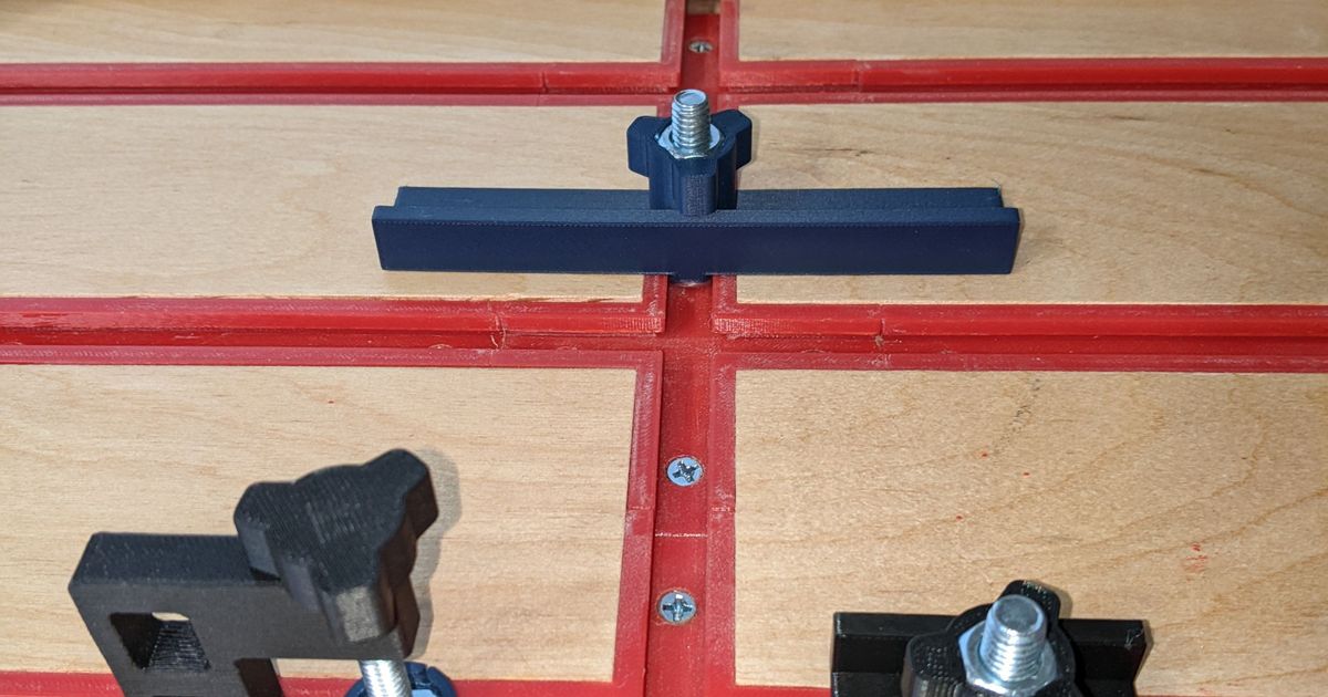 T-Slot system, 3/4"x3/8" by SDHayes | Download free STL model ...