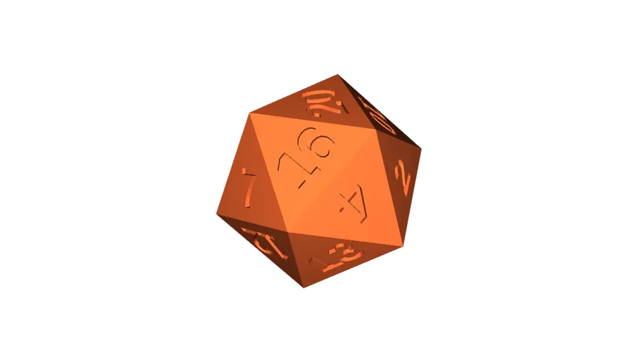 D20 Dice