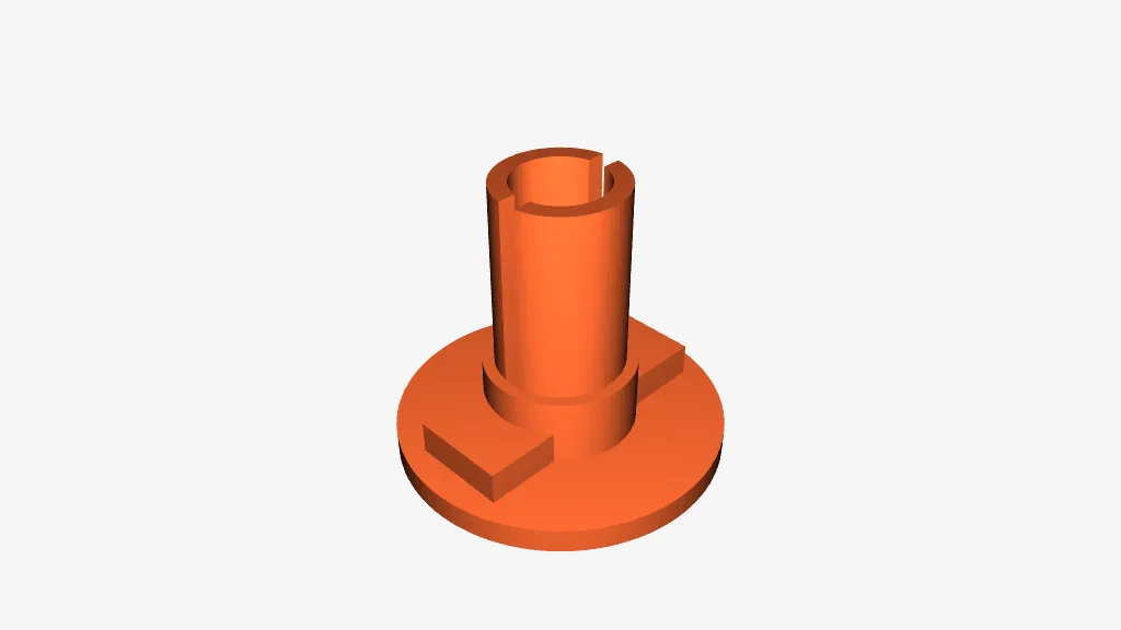Burr grinder replacement interface by Shreyas ubale | Download free STL ...