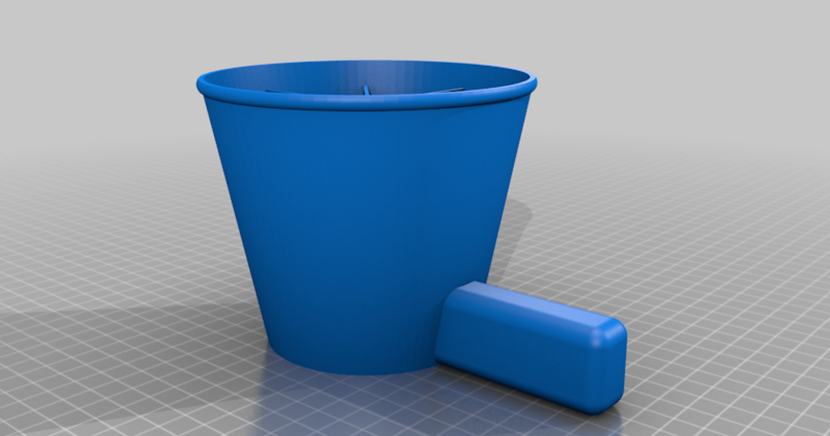 Customizable Vortex Cannon by Cantareus | Download free STL model ...