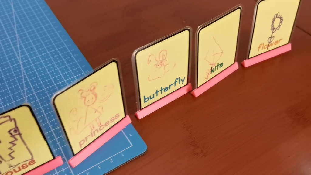 Card Stand by Cantareus | Download free STL model | Printables.com