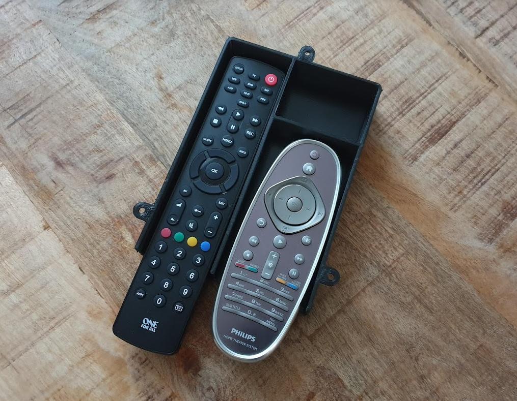 Coffee table remote(s) holder - customizable by Hans | Download free ...