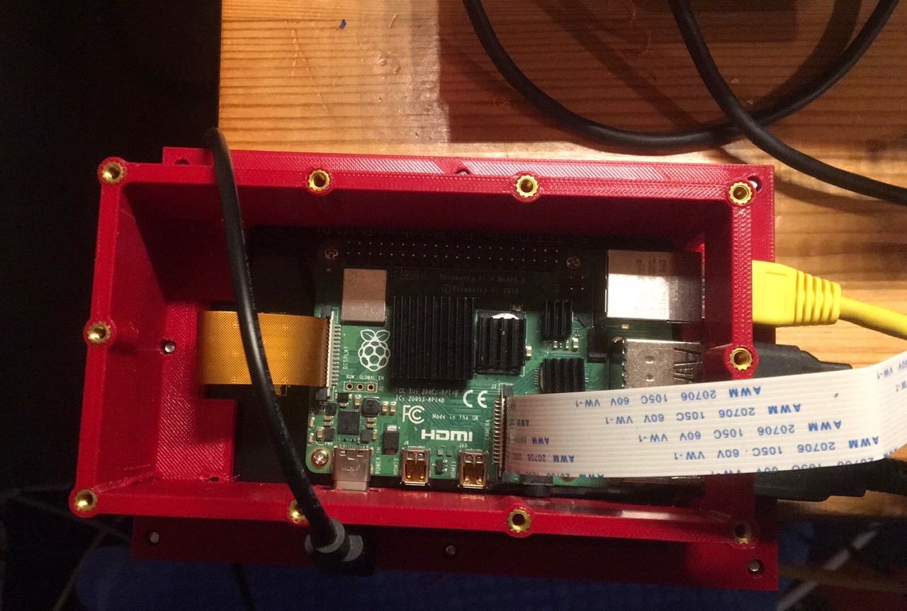 Case for Raspberry Pi 3 or 4 and Bigtreetech 5" Pi-Display von ...