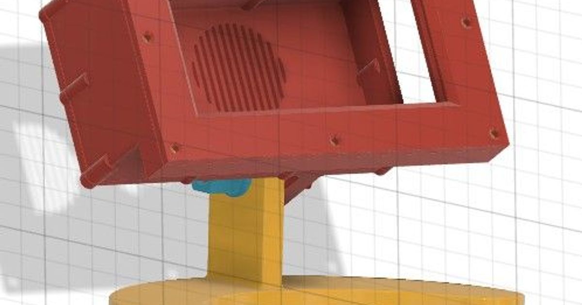 Case for Raspberry Pi 3 or 4 and Bigtreetech 5" Pi-Display by ...