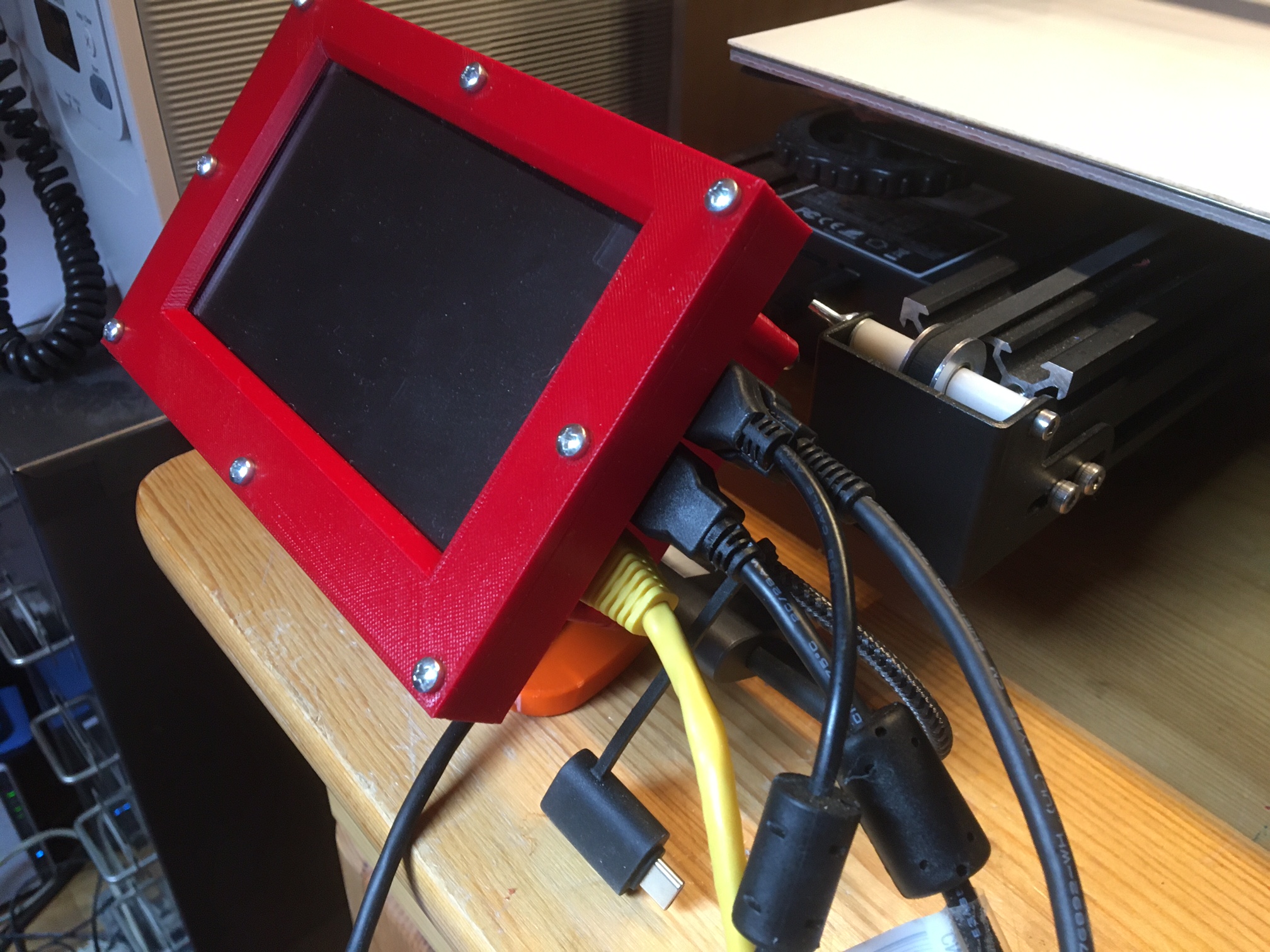 Case for Raspberry Pi 3 or 4 and Bigtreetech 5" Pi-Display by ...