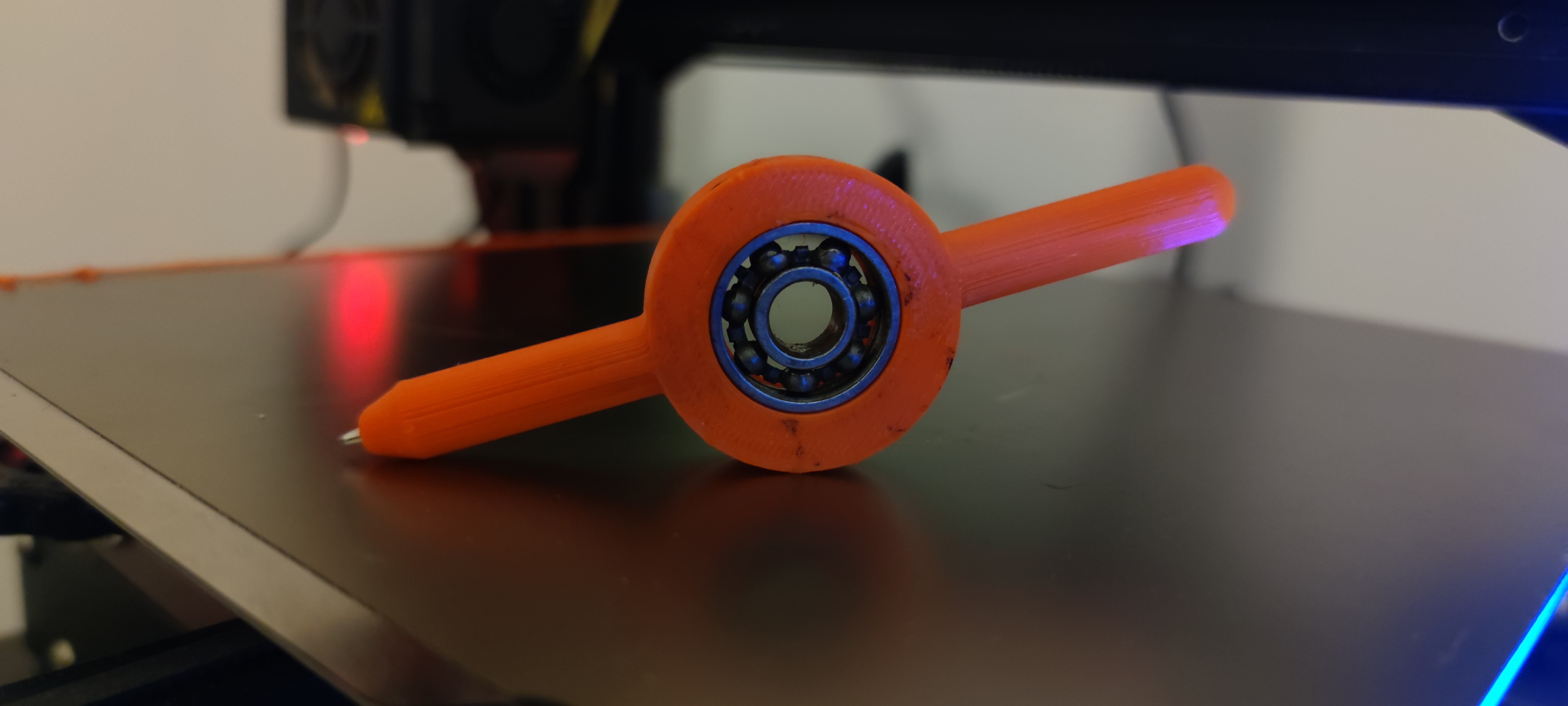 fidget spinner pen by Arka | Download free STL model | Printables.com