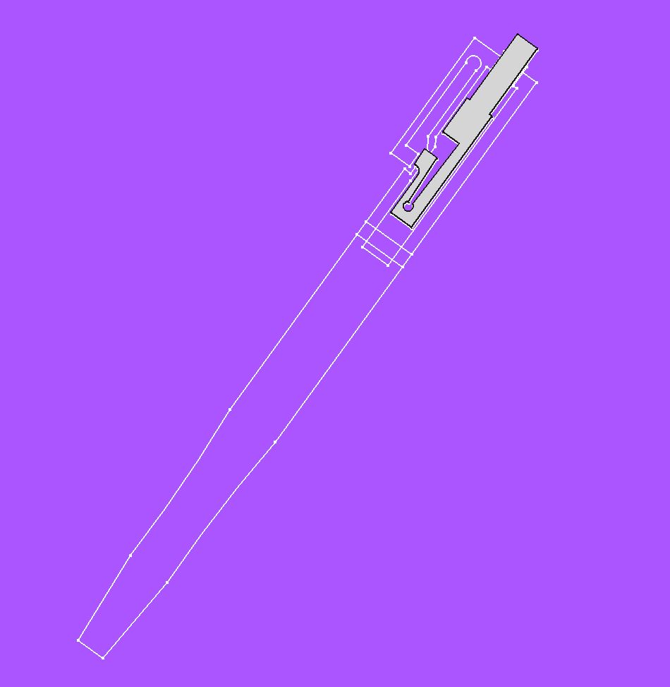 retractable pen (with freecad files) by ManelTo | Download free STL ...