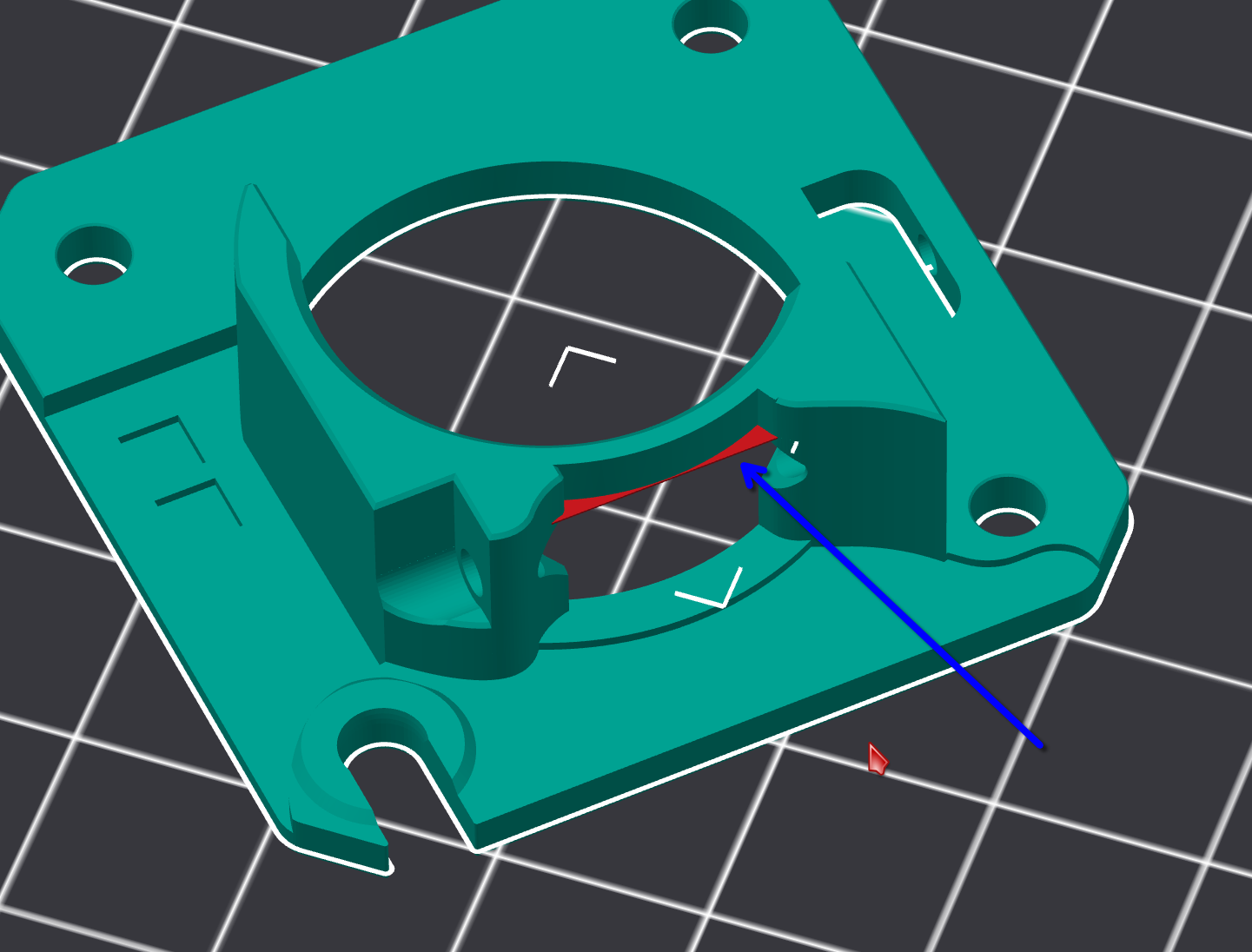 Nextruder Main Plate load cell protection - no supports (Prusa XL ...