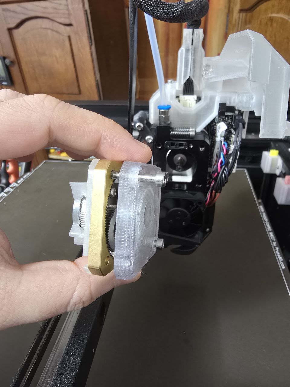 Nextruder Main Plate load cell protection - no supports (Prusa XL ...