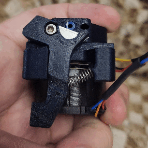 K1 Sugar-Skull Extruder with Filament Cutter by 0dysseusRex | Download ...