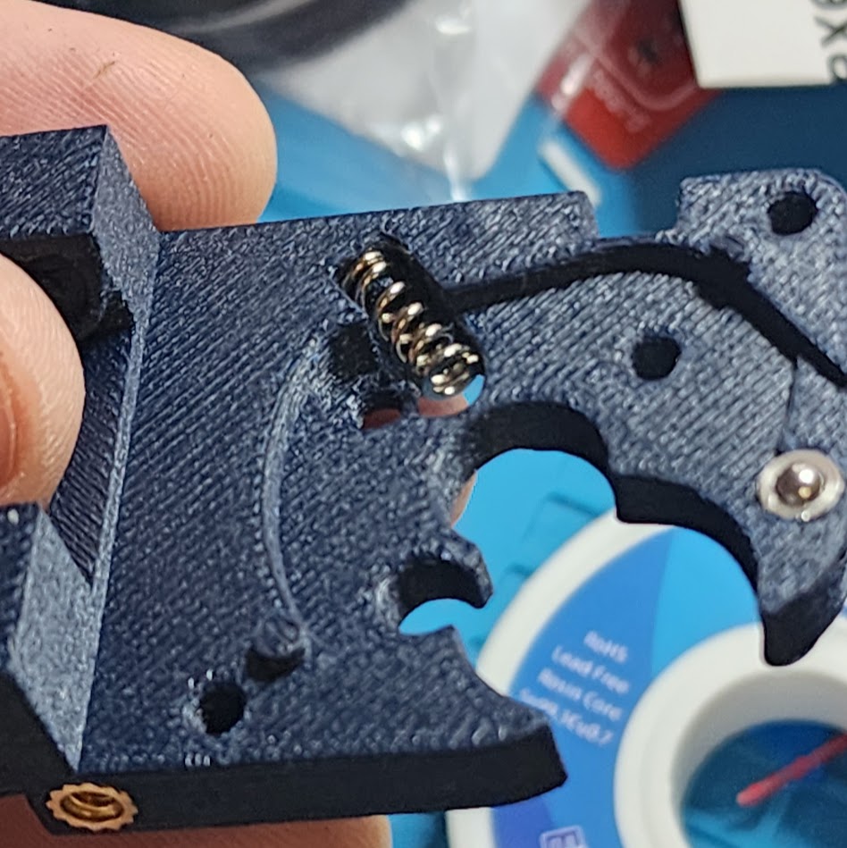 K1 Sugar-Skull Extruder with Filament Cutter by 0dysseusRex | Download ...