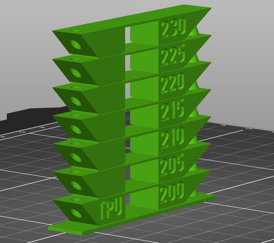 Temperature Tower ready gcodes (ABS, TPU, PLA, ASA, PETG,) by kwik ...