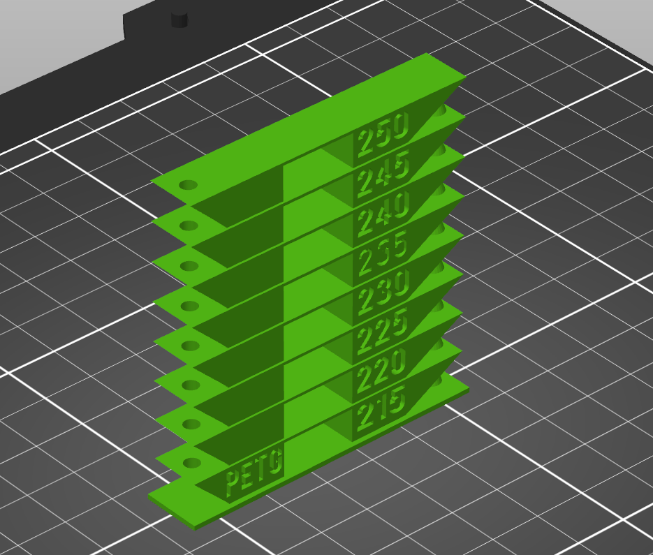 Temperature Tower ready gcodes (ABS, TPU, PLA, ASA, PETG,) by kwik ...