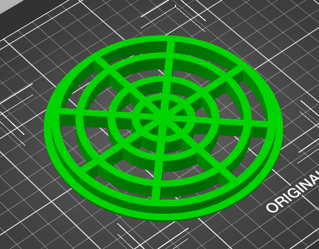 Exhaust grid for PVC pipe Diameter 125 by maouu | Download free STL ...