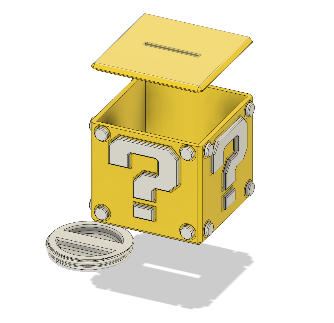 Super Mario Question Box by Fheder | Download free STL model ...