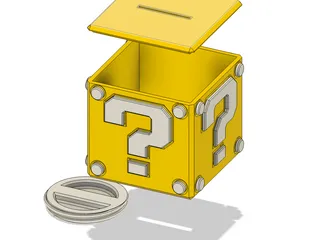 Super Mario Question Box by Fheder | Download free STL model ...