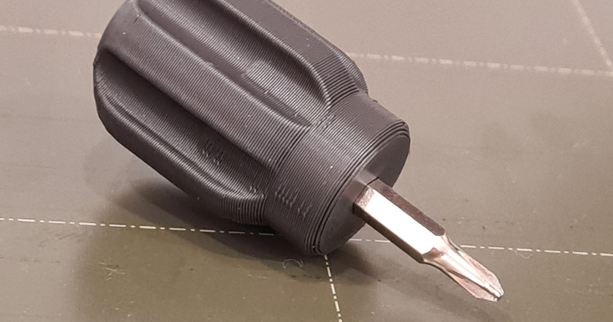 4mm Hex Bit Driver/Handle by PRSPR | Download free STL model ...