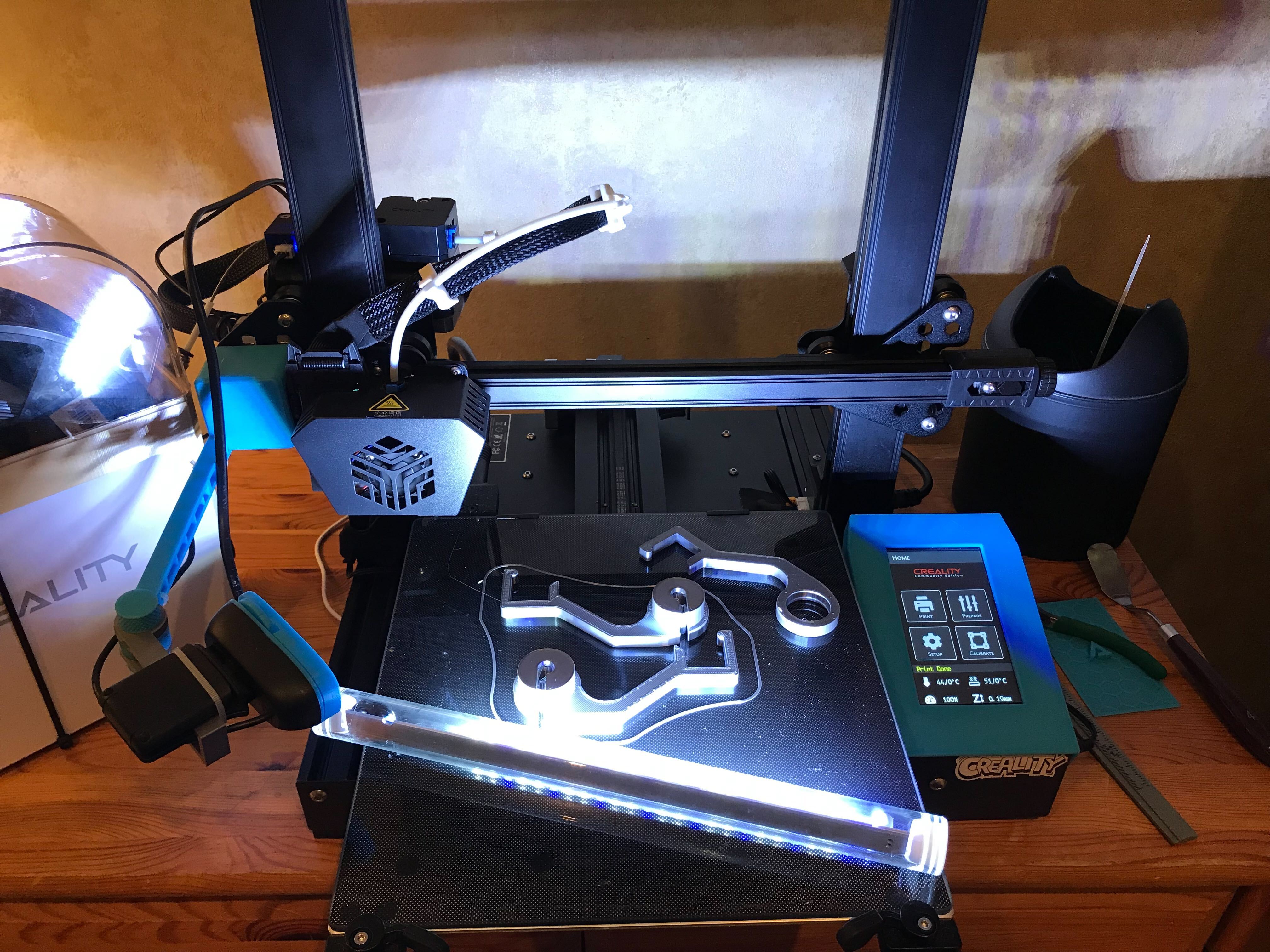 CR6-SE LED Light Bracket by Pytlicek | Download free STL model ...