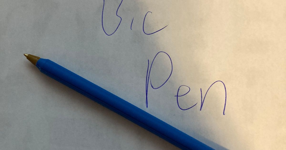 Basic Bic Pen by Mentyes | Download free STL model | Printables.com