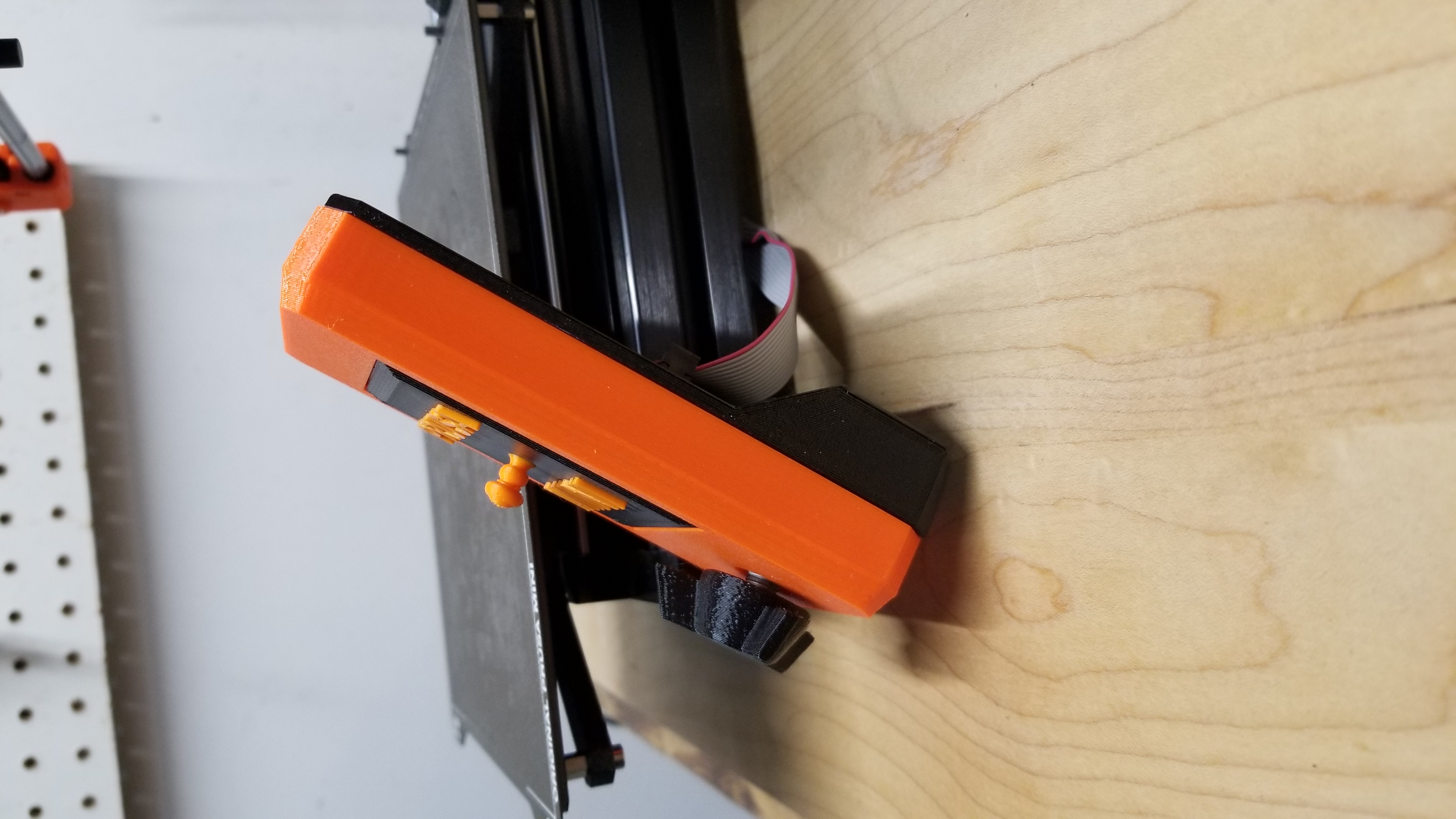 Prusa Mini - LCD Back Cover with Vent Holes by Mike | Download free STL ...