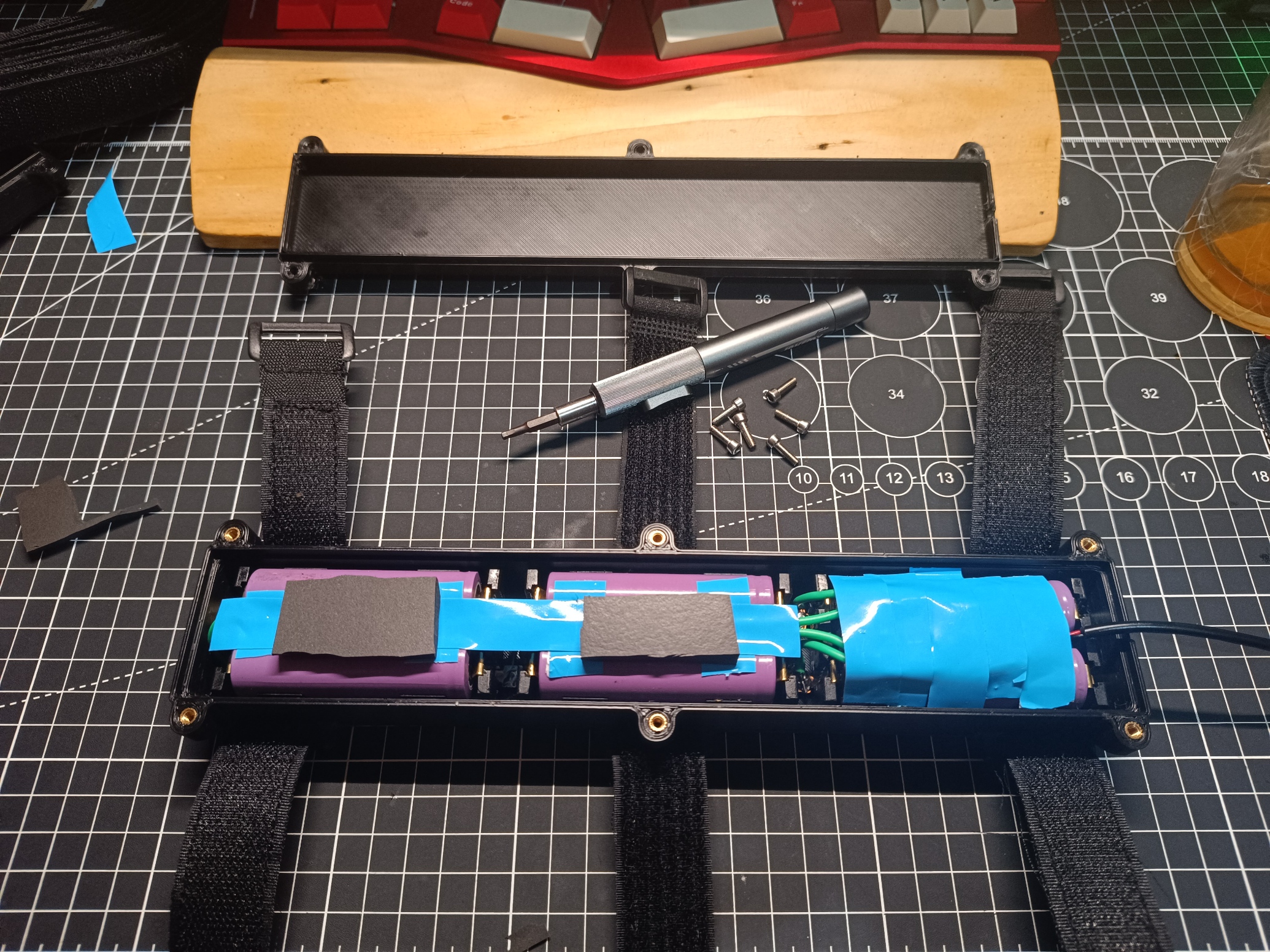 12v battery casing for MTB using 18650 battery by Ujang Karnadi ...
