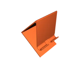 Basic Phone Stand (Customizable) by Project UnKnown | Download free STL ...
