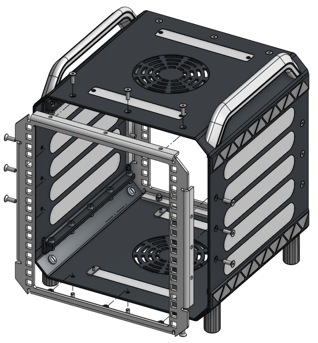 10 inch rack by corteXcrank | Download free STL model | Printables.com