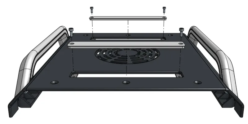 10 inch rack by corteXcrank | Download free STL model | Printables.com
