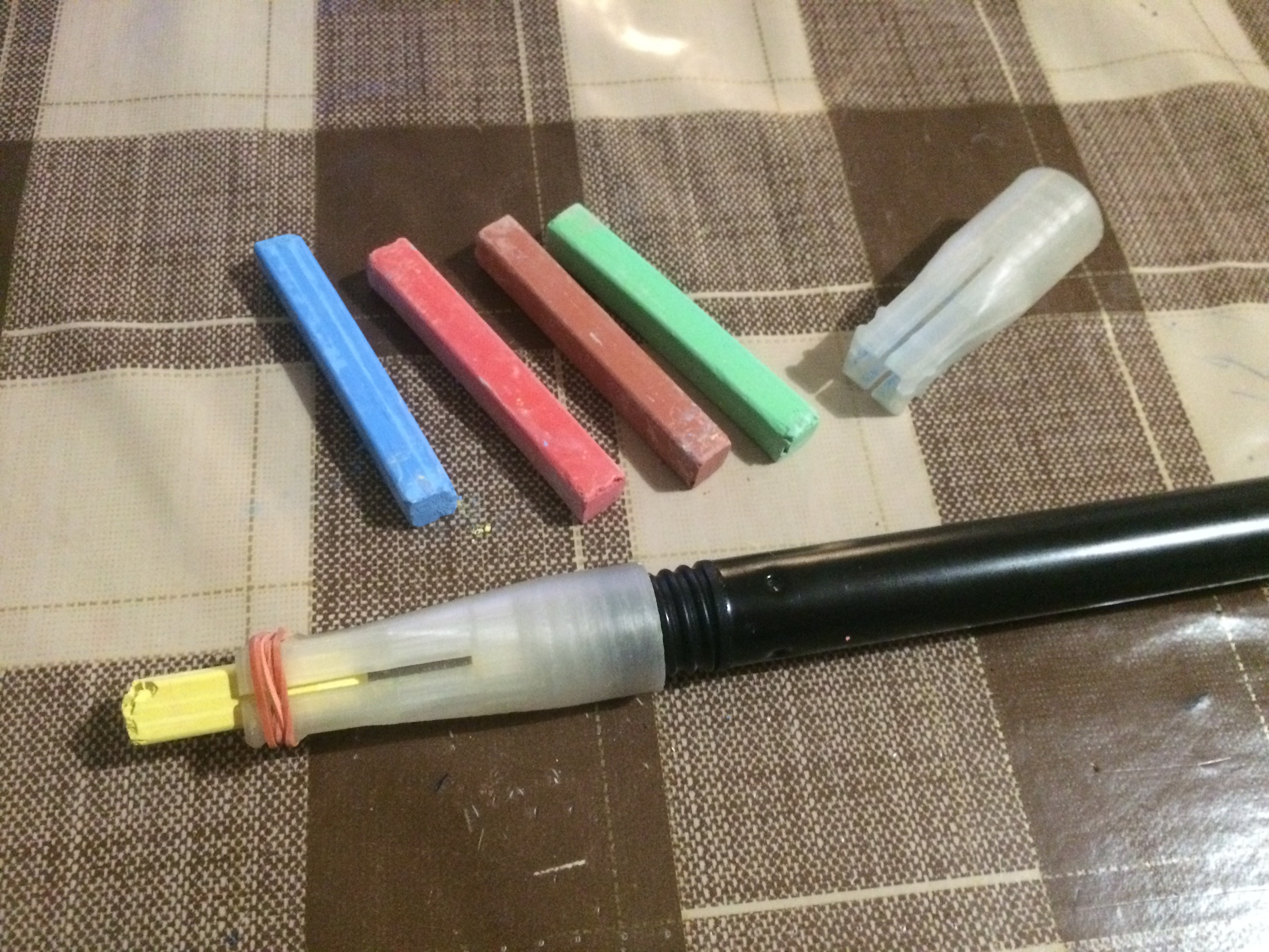 Extension for school chalks by SHR3D.eu | Download free STL model ...