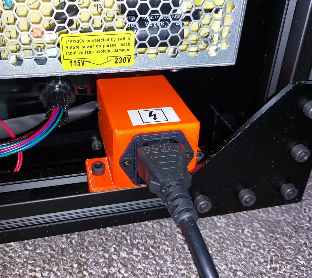 IEC Appliance Inlet Box for 3030 Extrusions by David Antoš | Download ...