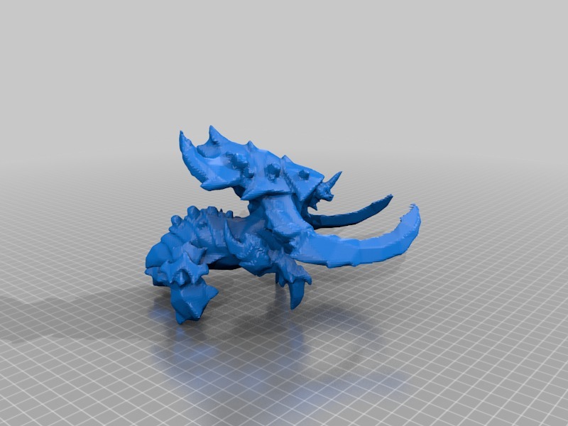 Starcraft 2 Ultralisk by DrLennartS | Download free STL model ...