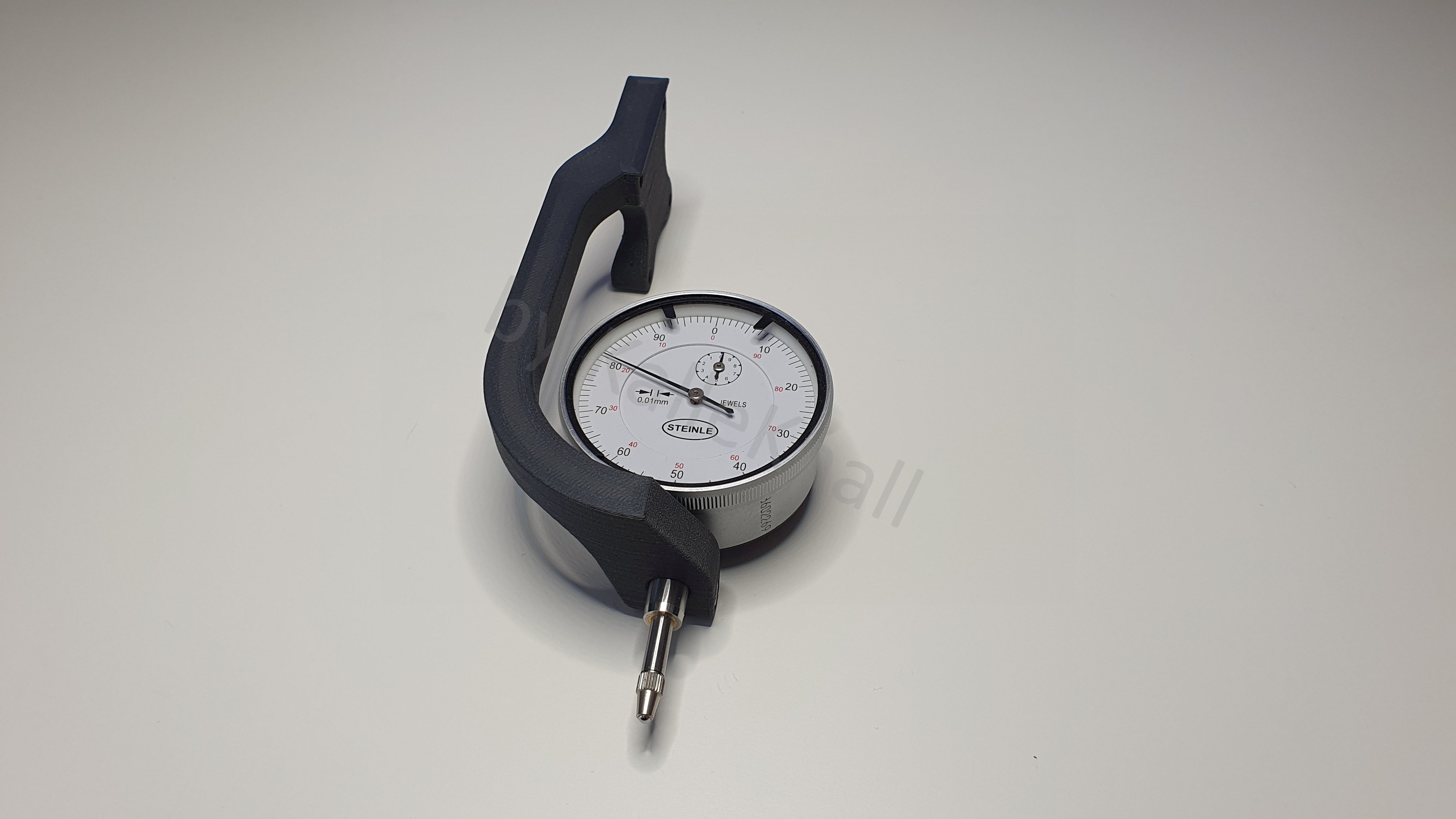 MK3/S/+ Bed level dial gauge mount by KalleKnall | Download free STL ...