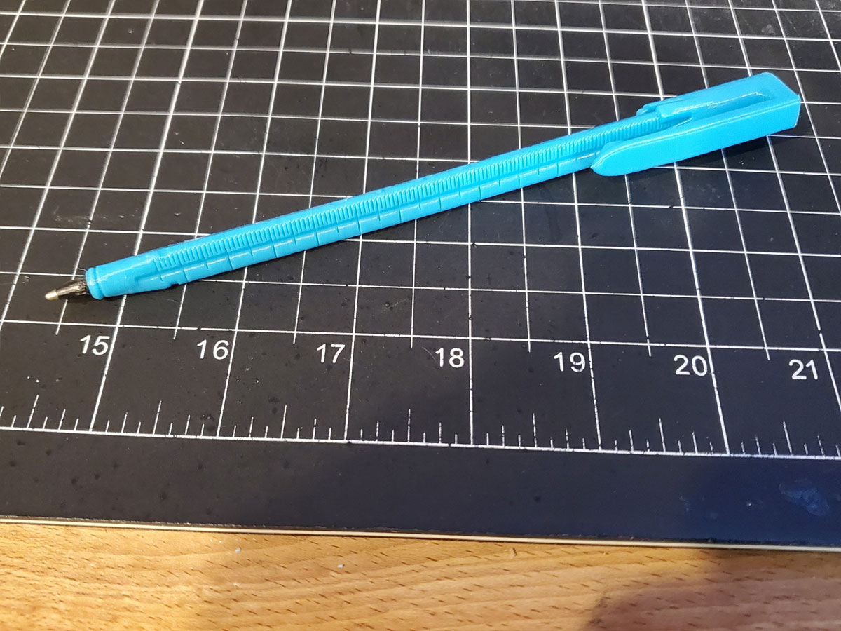 Multi-Function Pen with a Metric Ruler, Nut and Screw Sorter. Magnet ...